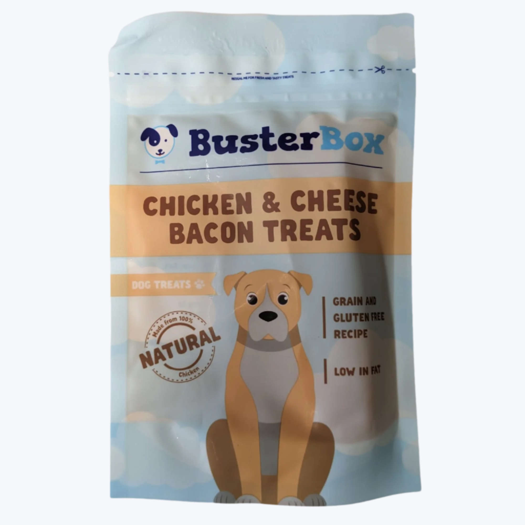 Buster Box Chicken & Cheese Bacon Treats – BusterPets